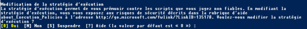 Autoriser Lexécution De Scripts Powershell 