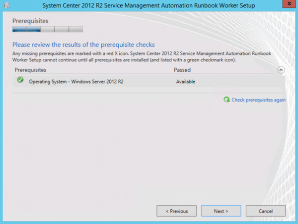 [TUTO] - SMA 2012R2 : Installation d'un Runbook Worker - SYS Advisor