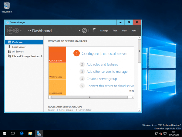 [TUTO] - WS 2016 : Installation de Windows Server 2016 Technical ...
