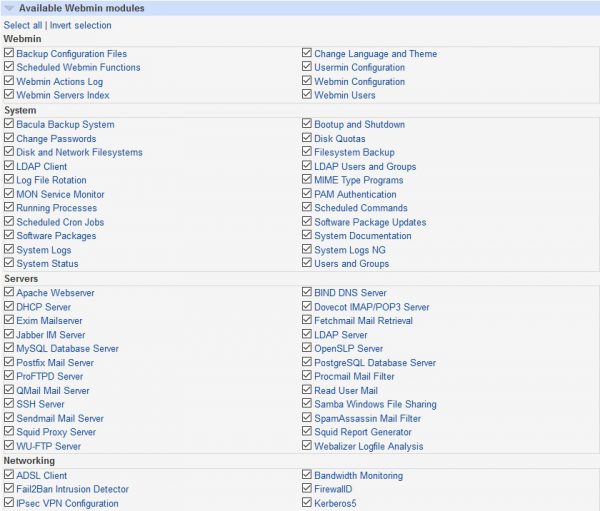 [TUTO] - Debian : Installer MySQL Apache PHP et Webmin - SYS Advisor