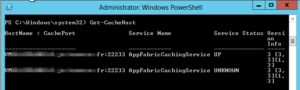 [TSHOOT] - SharePoint 2013 : Problème avec le cluster de cache ...