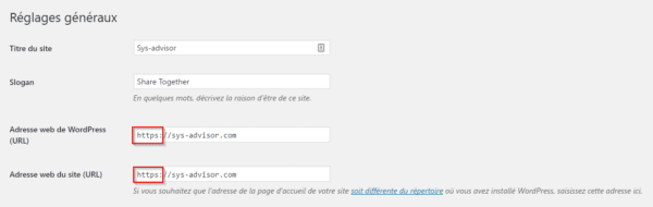 [TUTO] - Wordpress : Comment migrer son site Wordpress HTTP vers HTTPS - SYS Advisor
