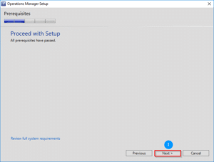[TUTO] - SCOM 2016 : Insallation SCOM 2016 - SYS Advisor