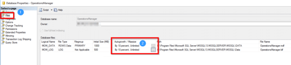 Tshoot Scom 2016 Could Not Allocate Space For Object In Database Sys Advisor